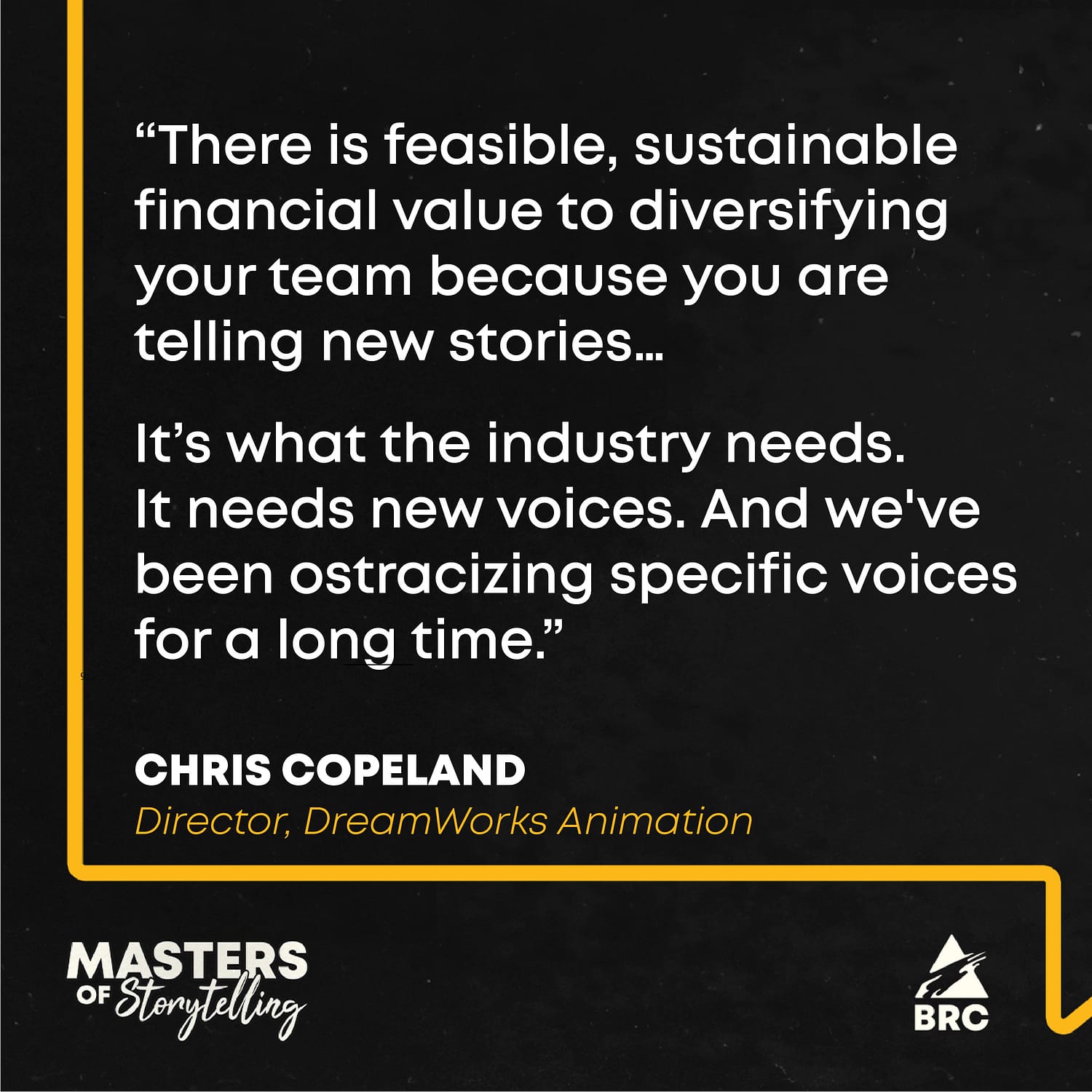 BRC Imagination Arts - Masters of Storytelling: Chris Copeland