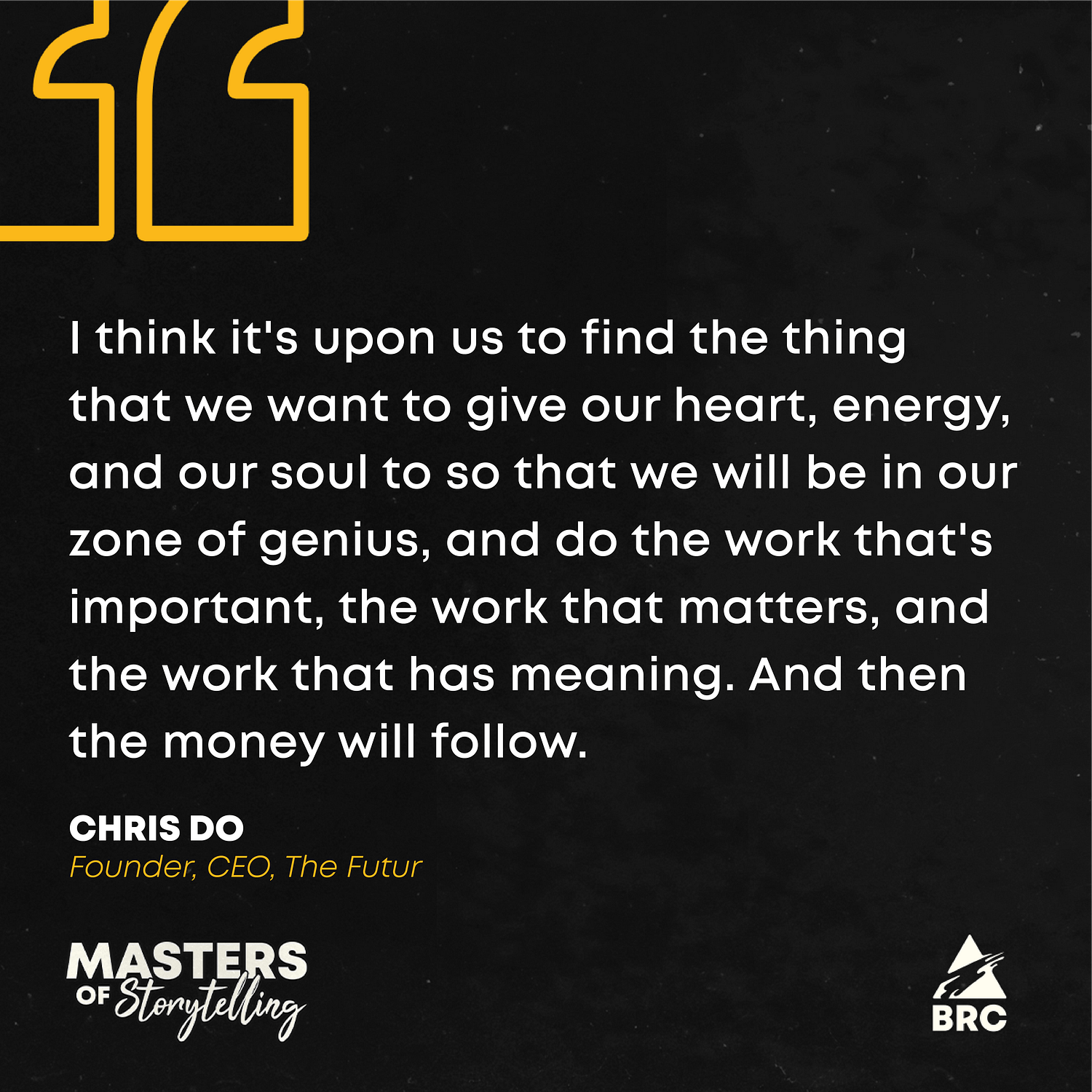 BRC Imagination Arts - Masters of Storytelling: Chris Do
